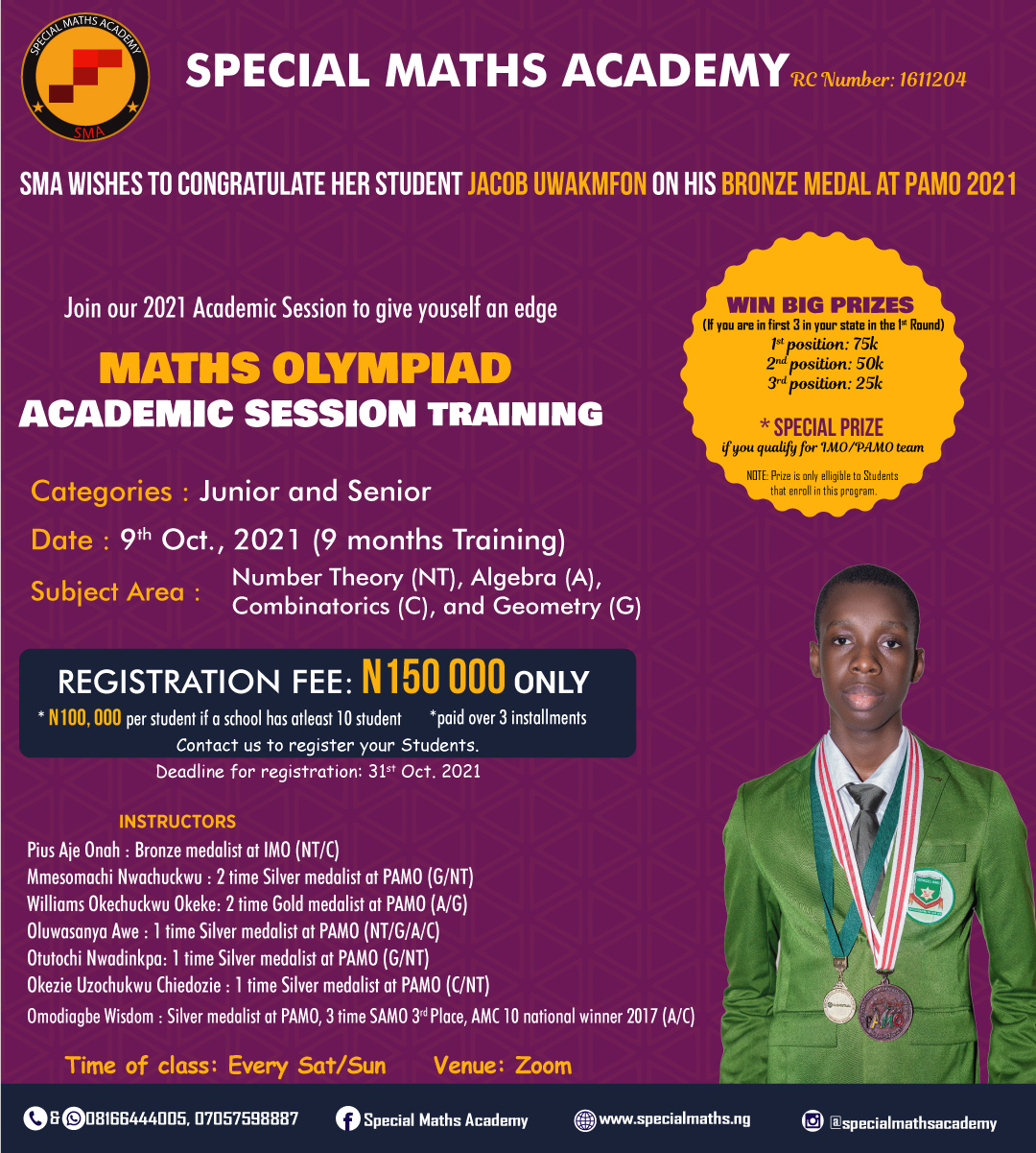 PROGRAMS - Special Maths Academy